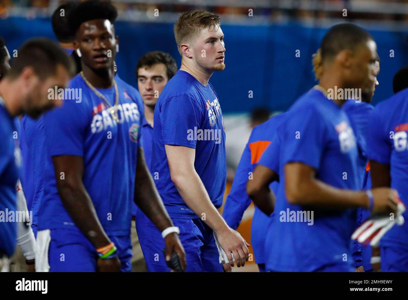 Florida quarterback Kyle Trask (11) before the Orange Bowl NCAA college ...