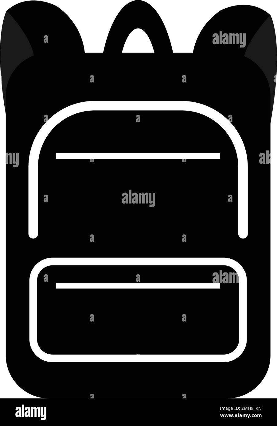 school bag logo stock illustration design Stock Vector Image & Art - Alamy