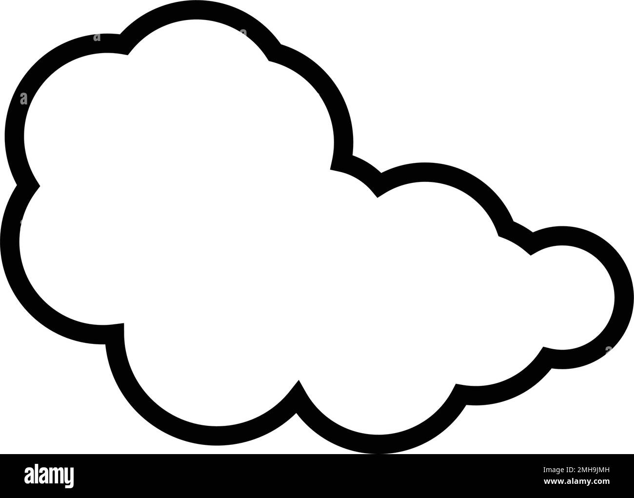 cloud logo vector icon template Stock Vector Image & Art - Alamy