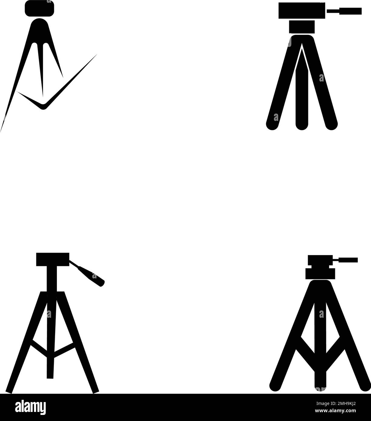 tripod logo stock illustration design Stock Vector Image & Art - Alamy