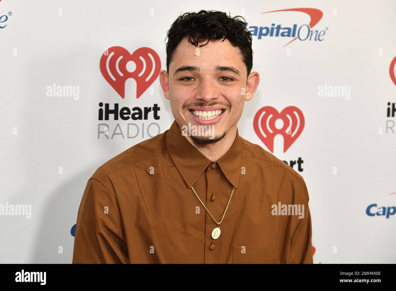 Anthony Ramos attends Z100's iHeartRadio Jingle Ball at Madison Square ...