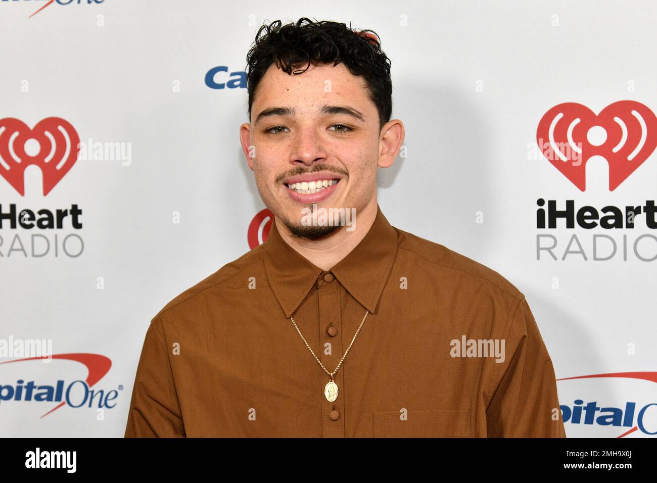 Anthony Ramos attends Z100's iHeartRadio Jingle Ball at Madison Square ...