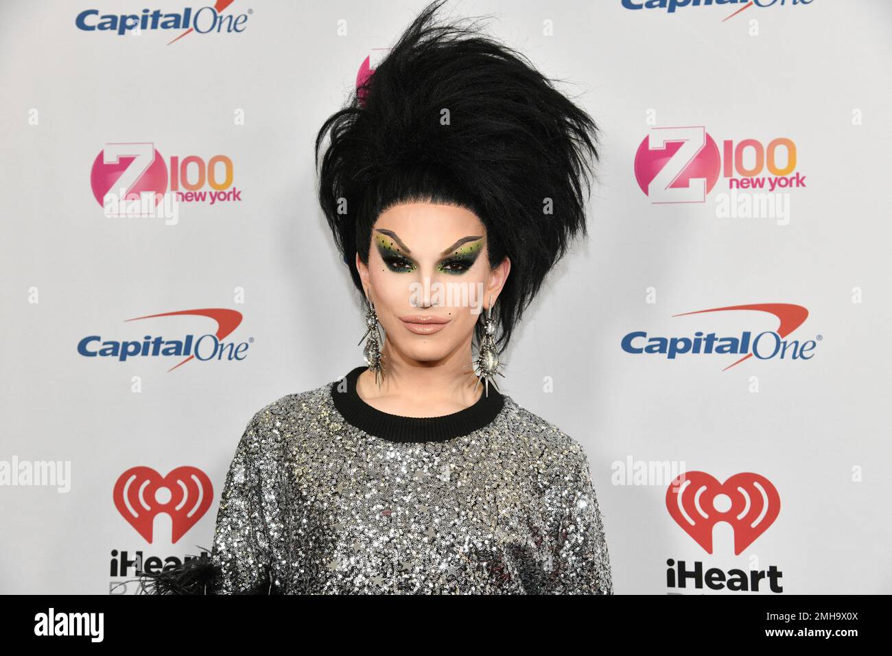 Aquaria attends Z100's iHeartRadio Jingle Ball at Madison Square Garden ...