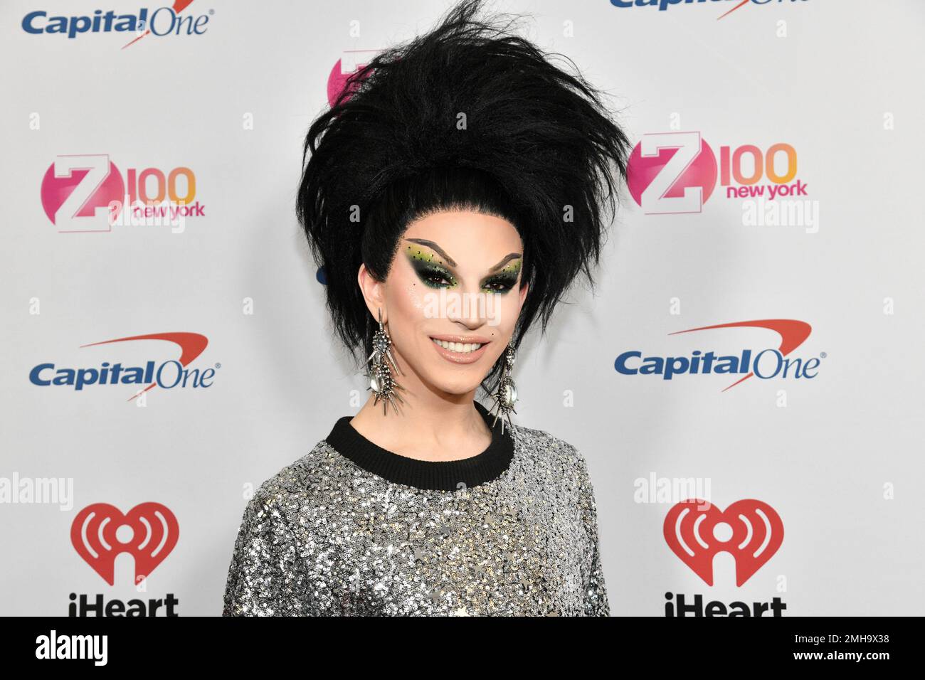 Aquaria attends Z100's iHeartRadio Jingle Ball at Madison Square Garden ...