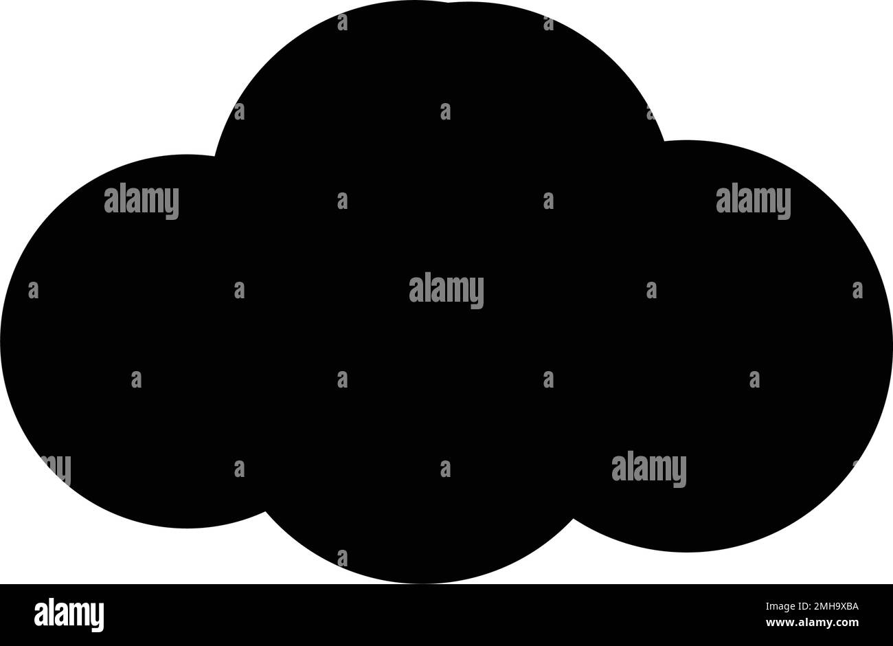 cloud logo vector icon template Stock Vector Image & Art - Alamy