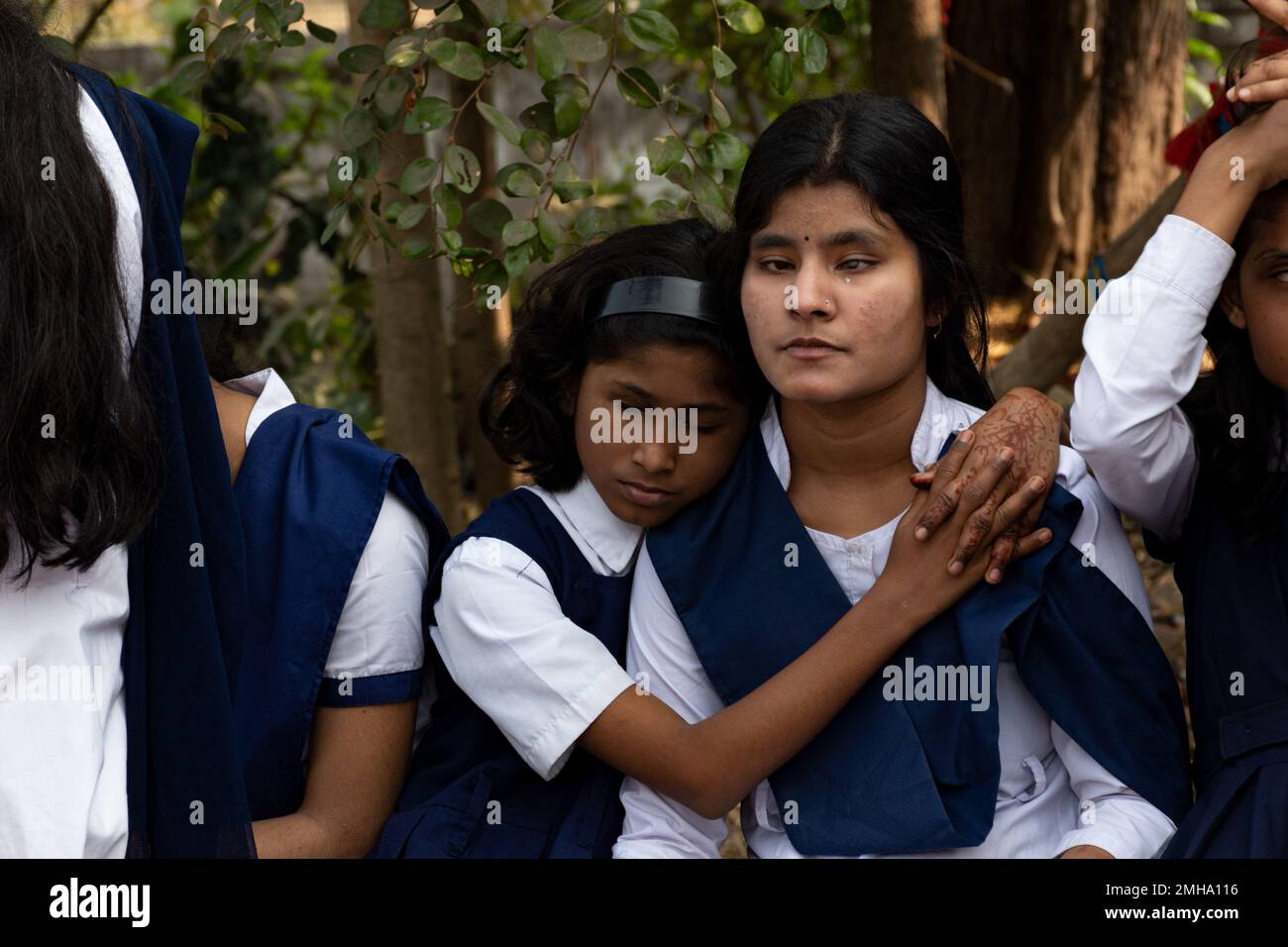 Kolkata, West Bengal, India. 26th Jan, 2023. A number of students at ...