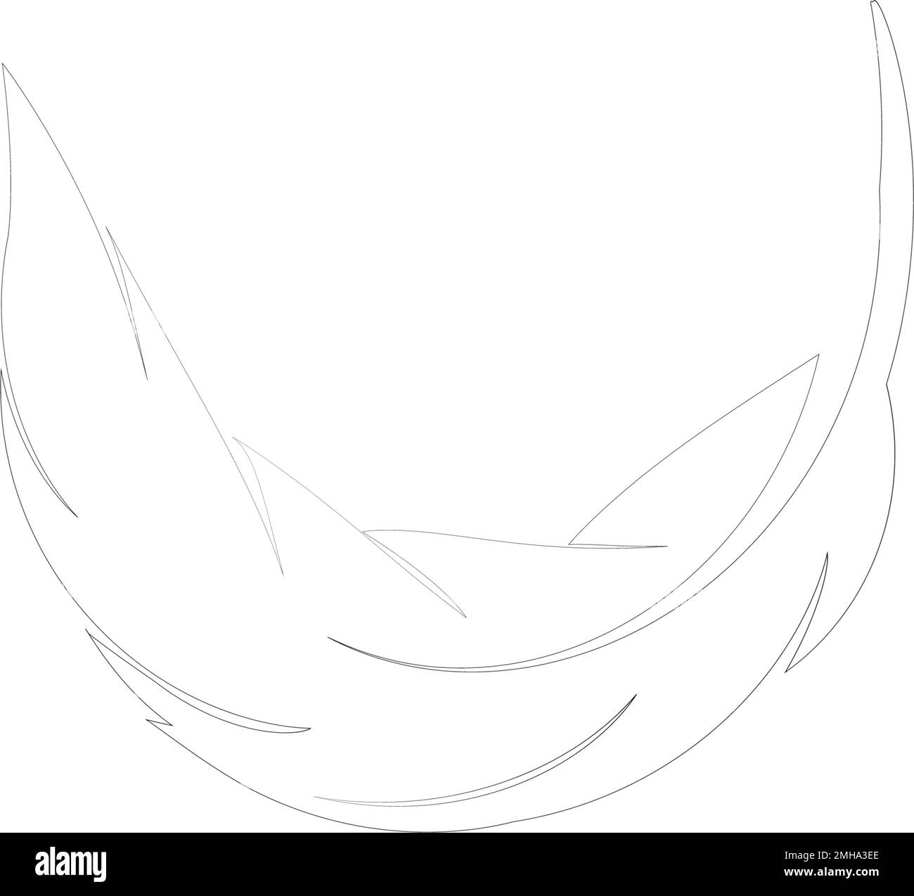 feather logo icon vektor illustration design Stock Vector Image & Art ...