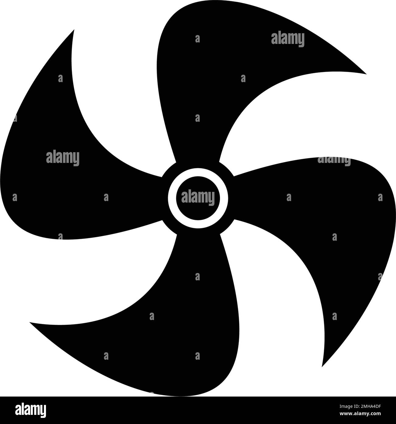 wind fan logo illustration design Stock Vector Image & Art - Alamy