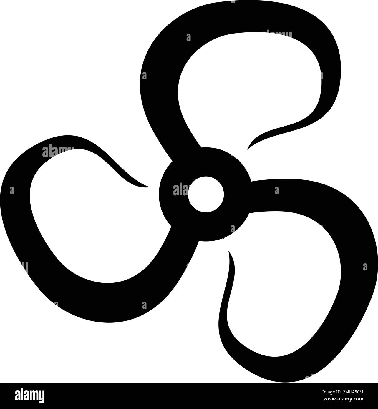 wind fan logo illustration design Stock Vector Image & Art - Alamy