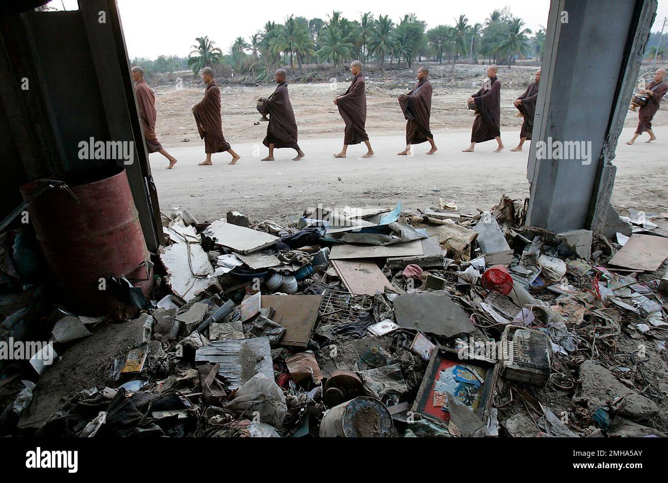 FILE - In this Jan. 19, 2005, filer photo, Buddhist Monks from the ...