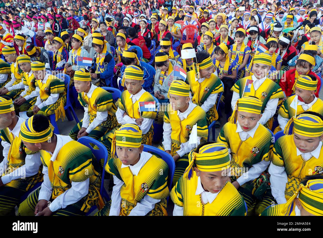 Ethnic Karen people attend a ceremony marking the 82nd anniversary of ...