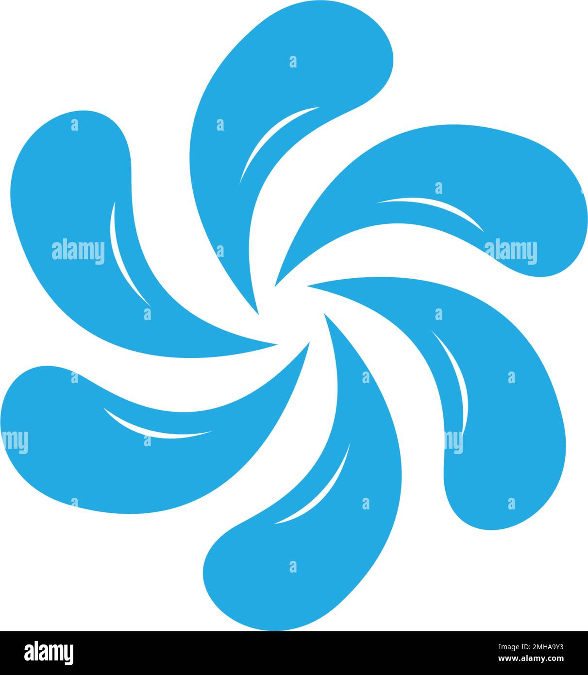 water wheel logo vektor template Stock Vector Image & Art - Alamy