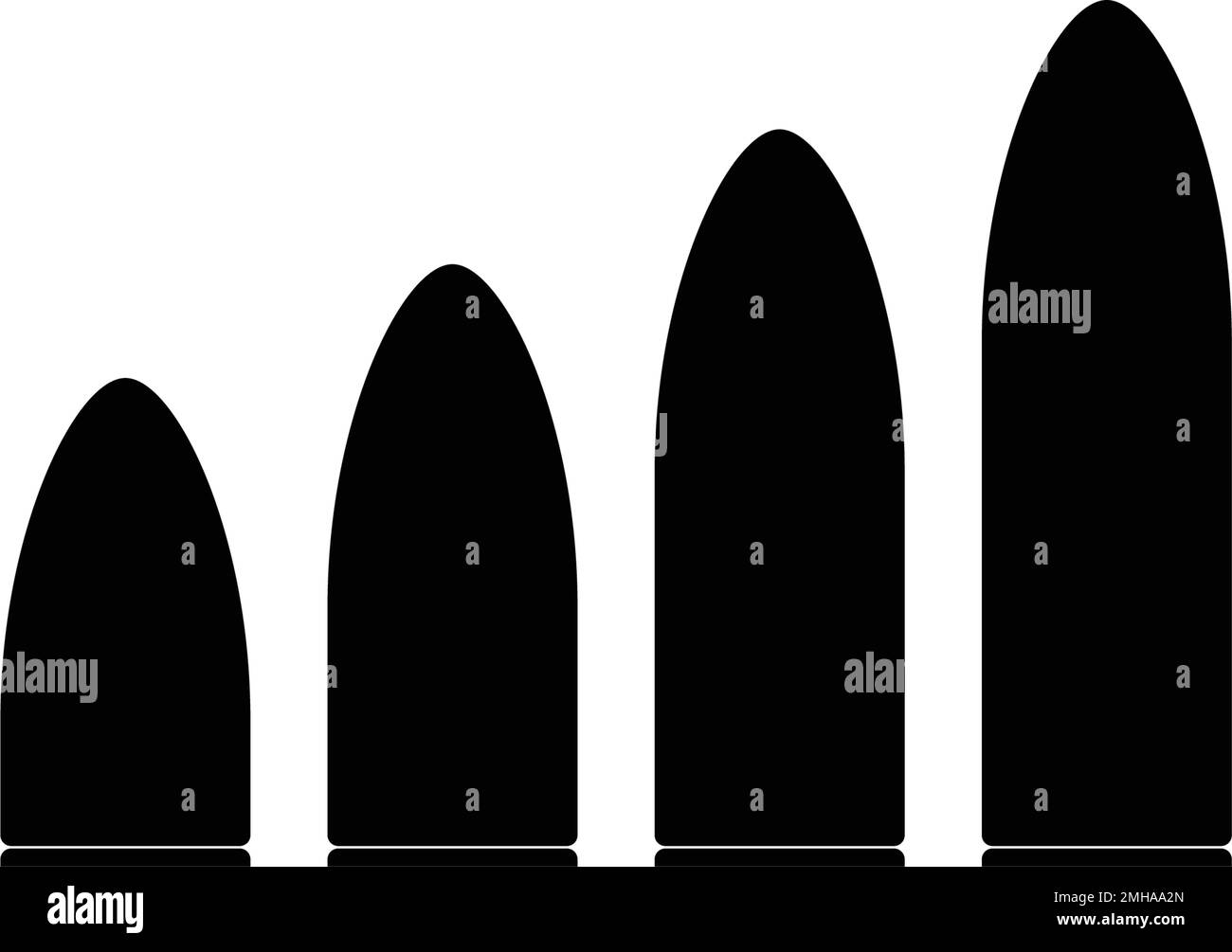 bullet logo stock vektor template Stock Vector Image & Art - Alamy