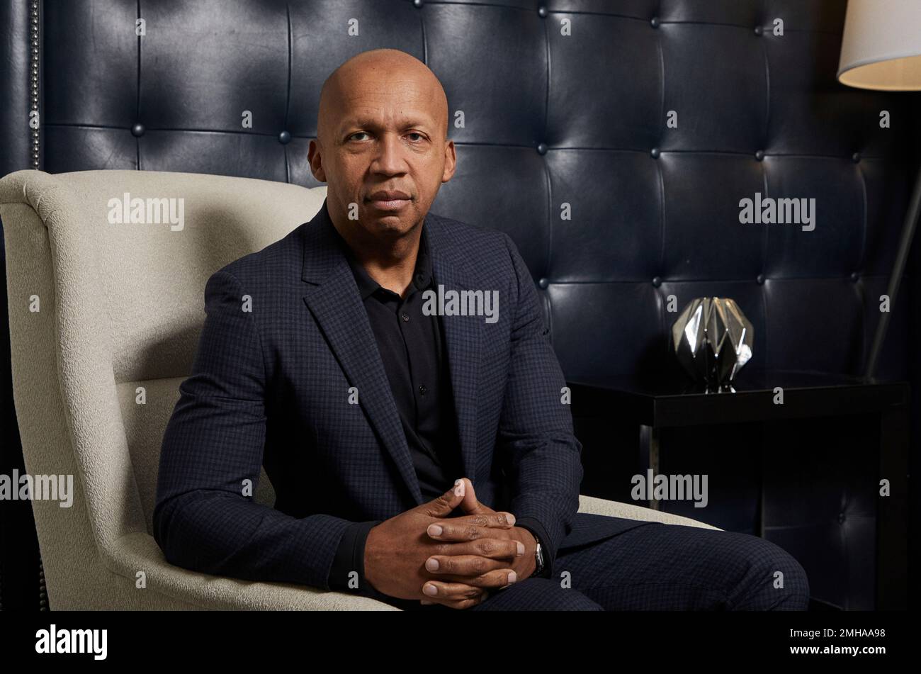This Dec. 16, 2019 photo shows civil rights attorney Bryan Stevenson ...