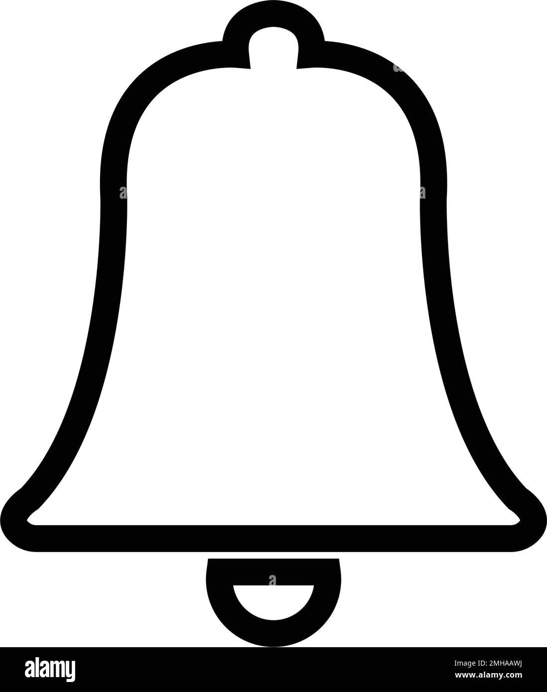 Bell icon logo stock illustration dsign Stock Vector Image & Art - Alamy