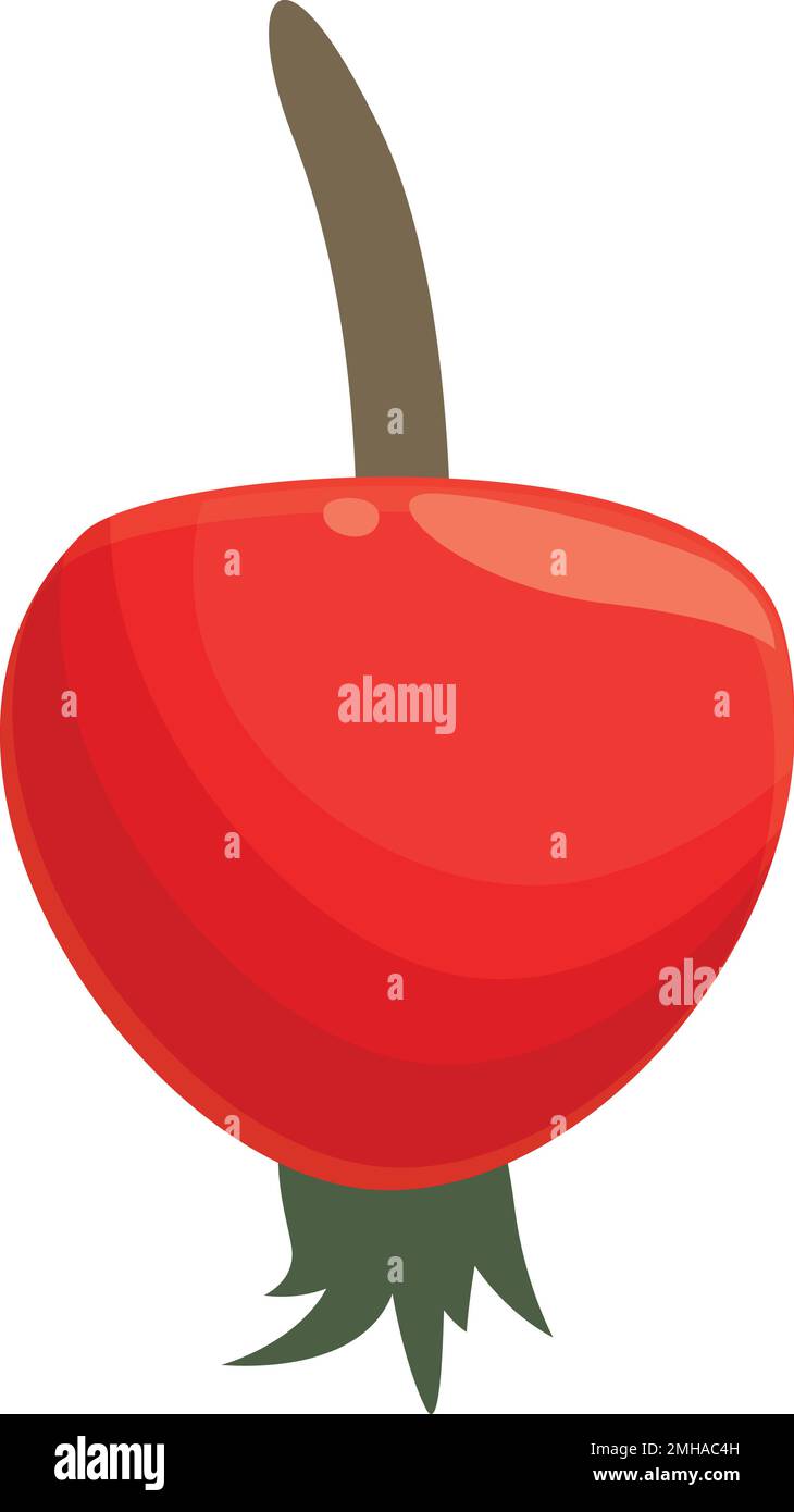 Food rosehip icon cartoon vector. Forest fruit. Organic vitamin Stock ...