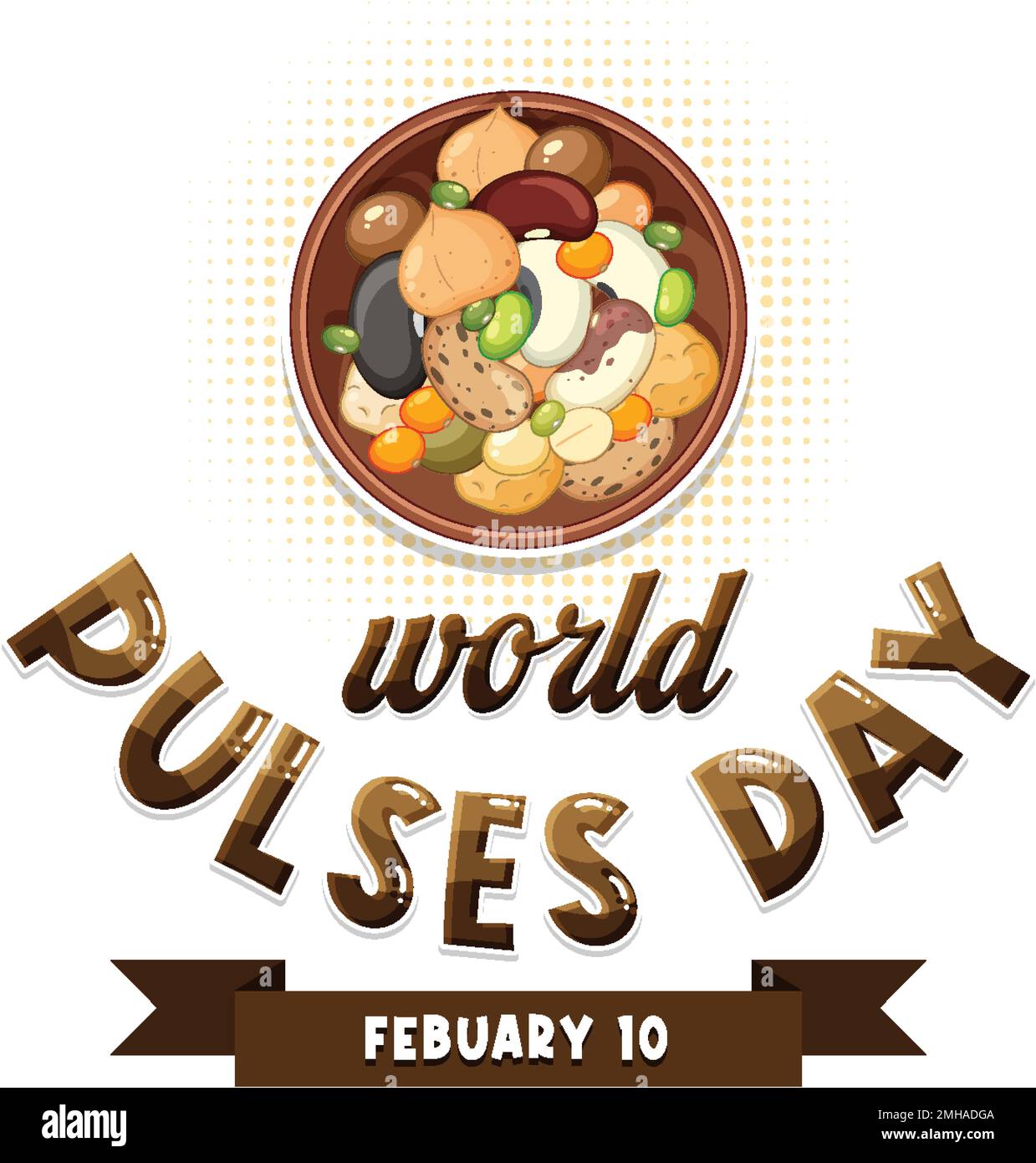 World Pulses Day Banner Design illustration Stock Vector Image & Art ...