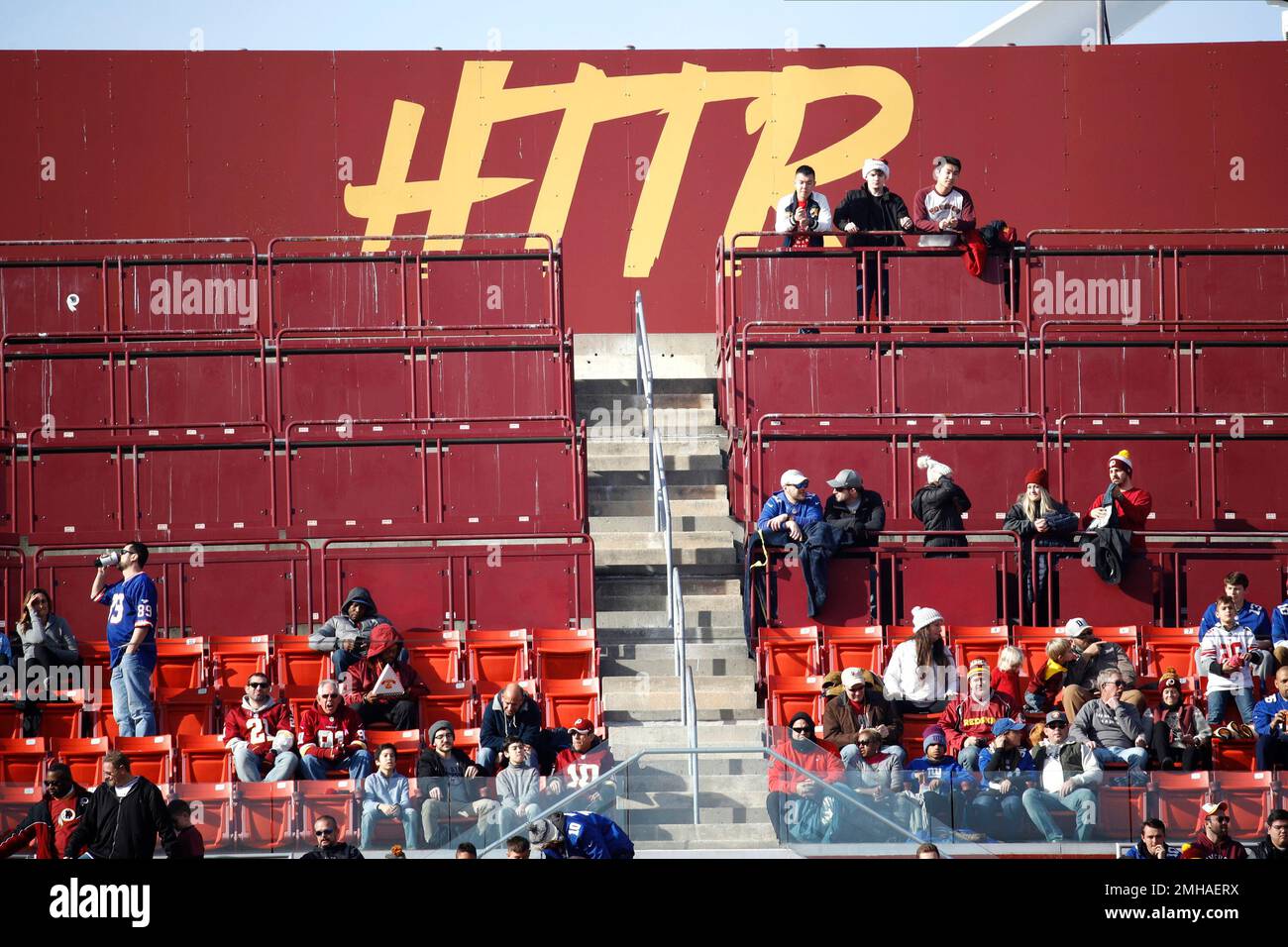 Redskins Stadium Empty