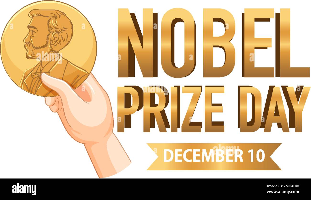 Nobel Prize Day Banner Design illustration Stock Vector Image & Art - Alamy