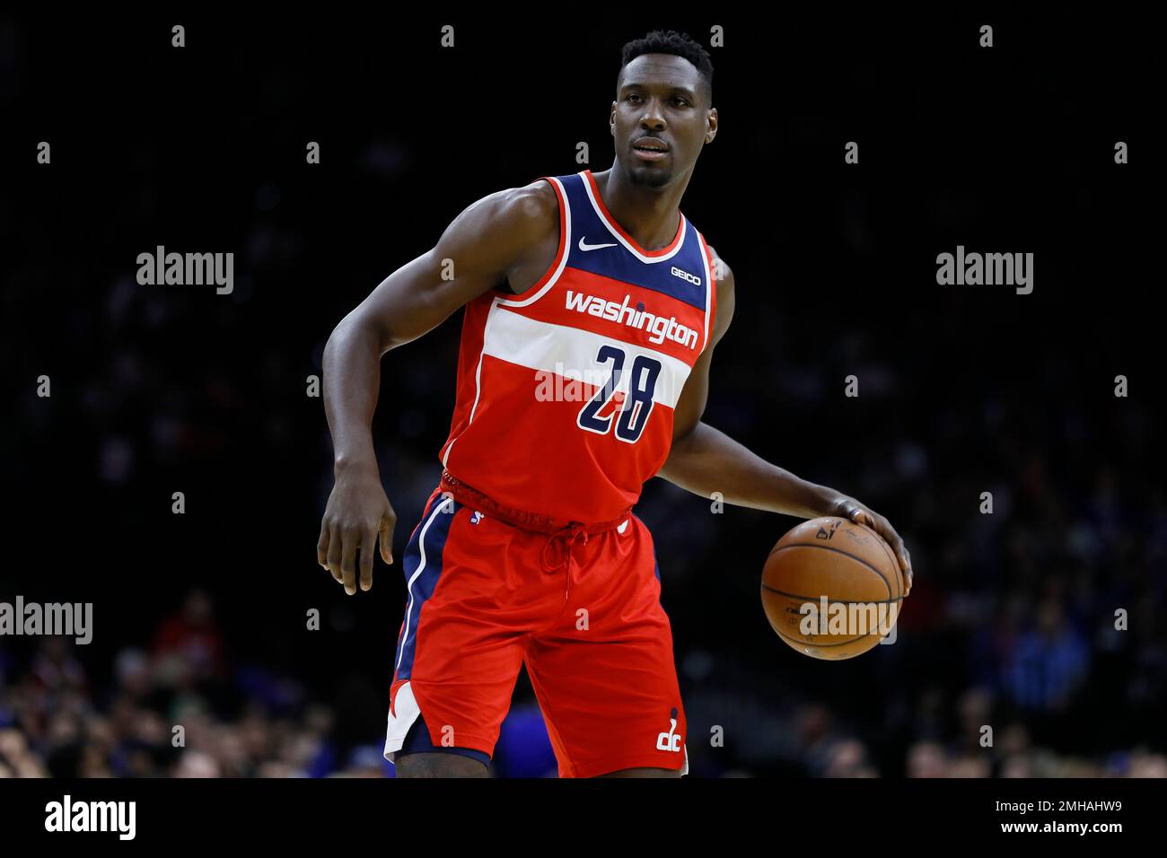 Washington Wizards' Ian Mahinmi plays during an NBA basketball game ...