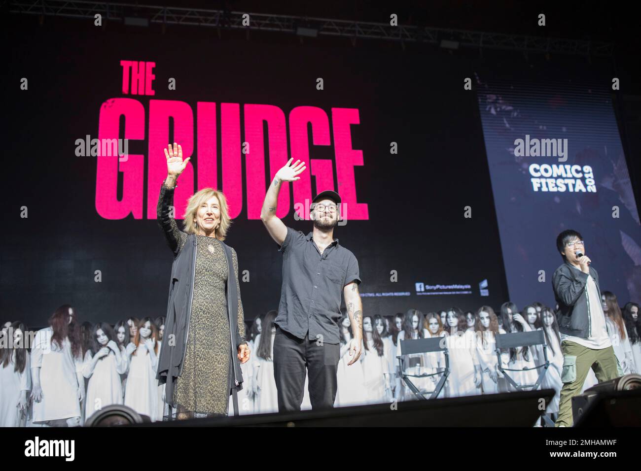 IMAGES DISTRIBUTED FOR SONY PICTURES - From left, Actress Lin Shaye and ...