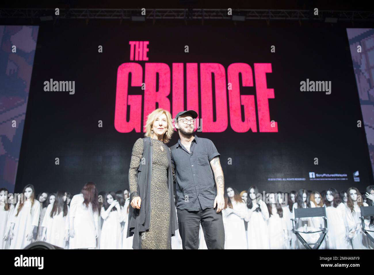 IMAGES DISTRIBUTED FOR SONY PICTURES - From left, Actress Lin Shaye and ...