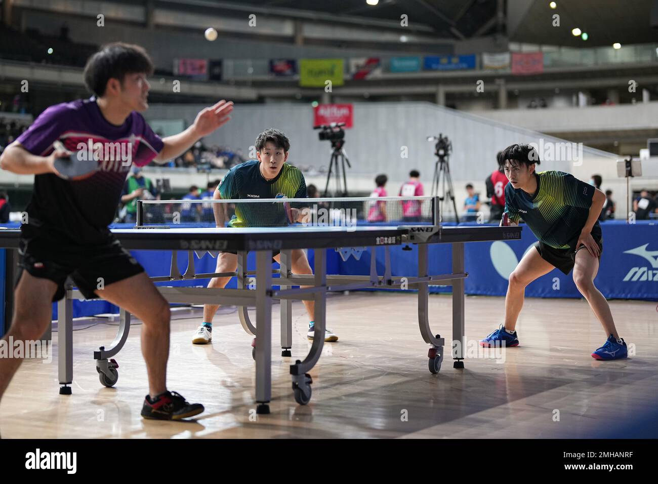 Tokyo, Japan. 26th Jan, 2023. Yuki Suganuma Yasuhiro Nishi Table Tennis ...