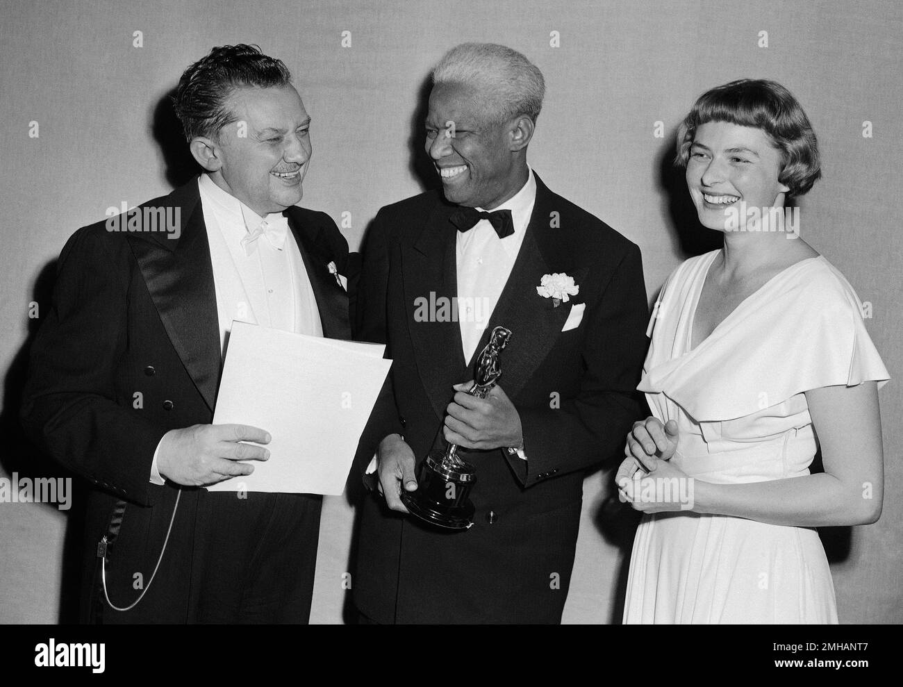 FILE - In this March 20, 1948, file photo, Jean Hersholt, from left ...