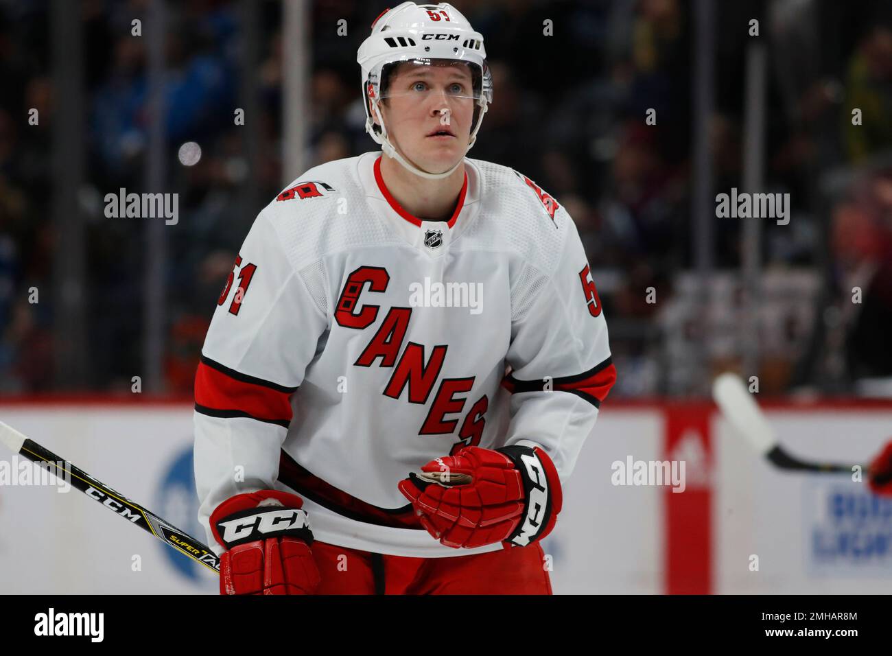 Carolina Hurricanes defenseman Jake Gardiner (51) in the third period ...