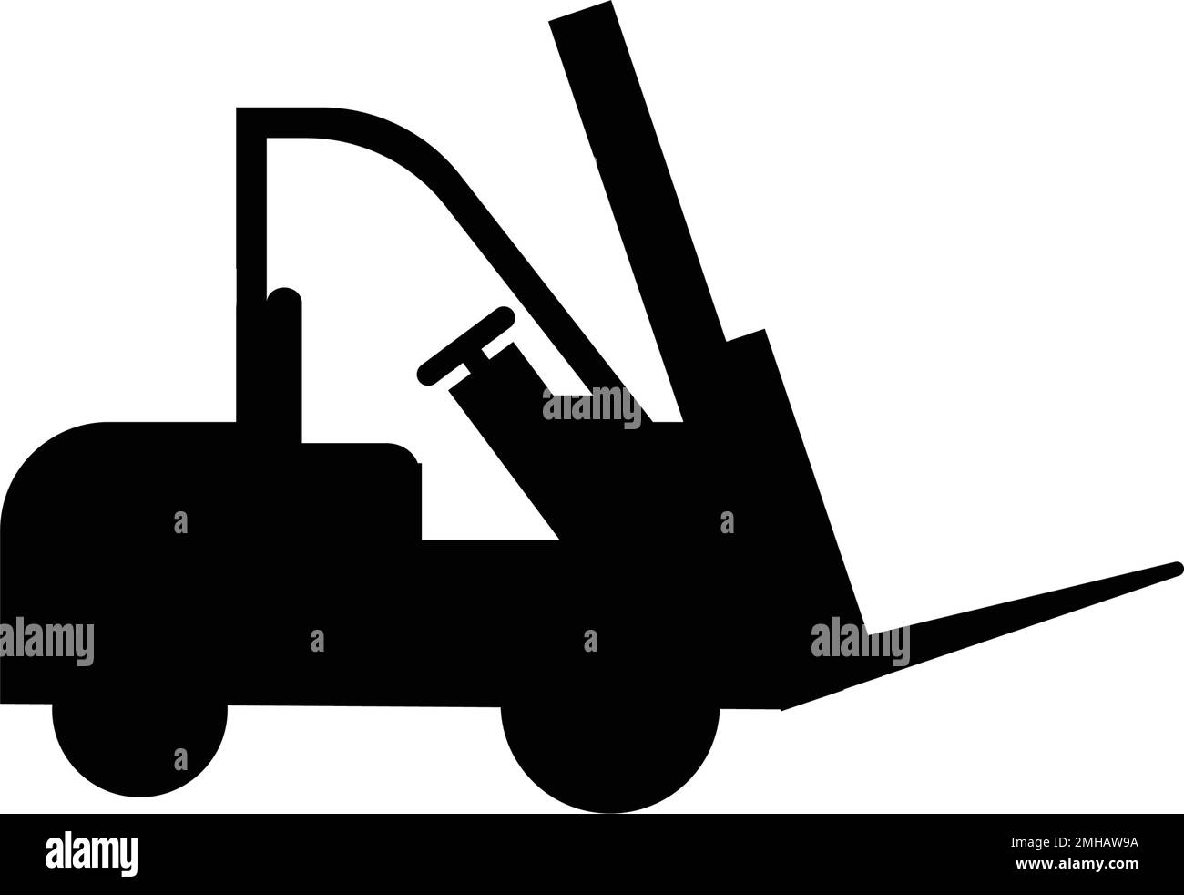 forklift logo stock illustration design Stock Vector Image & Art - Alamy