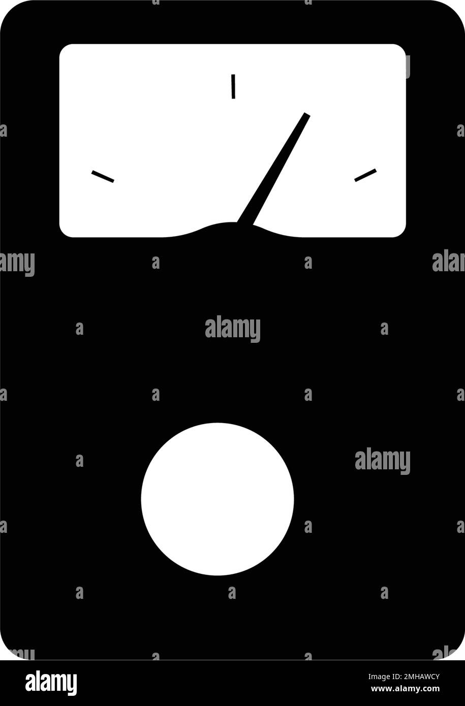 electrical measuring instruments logo illustration design Stock Vector ...