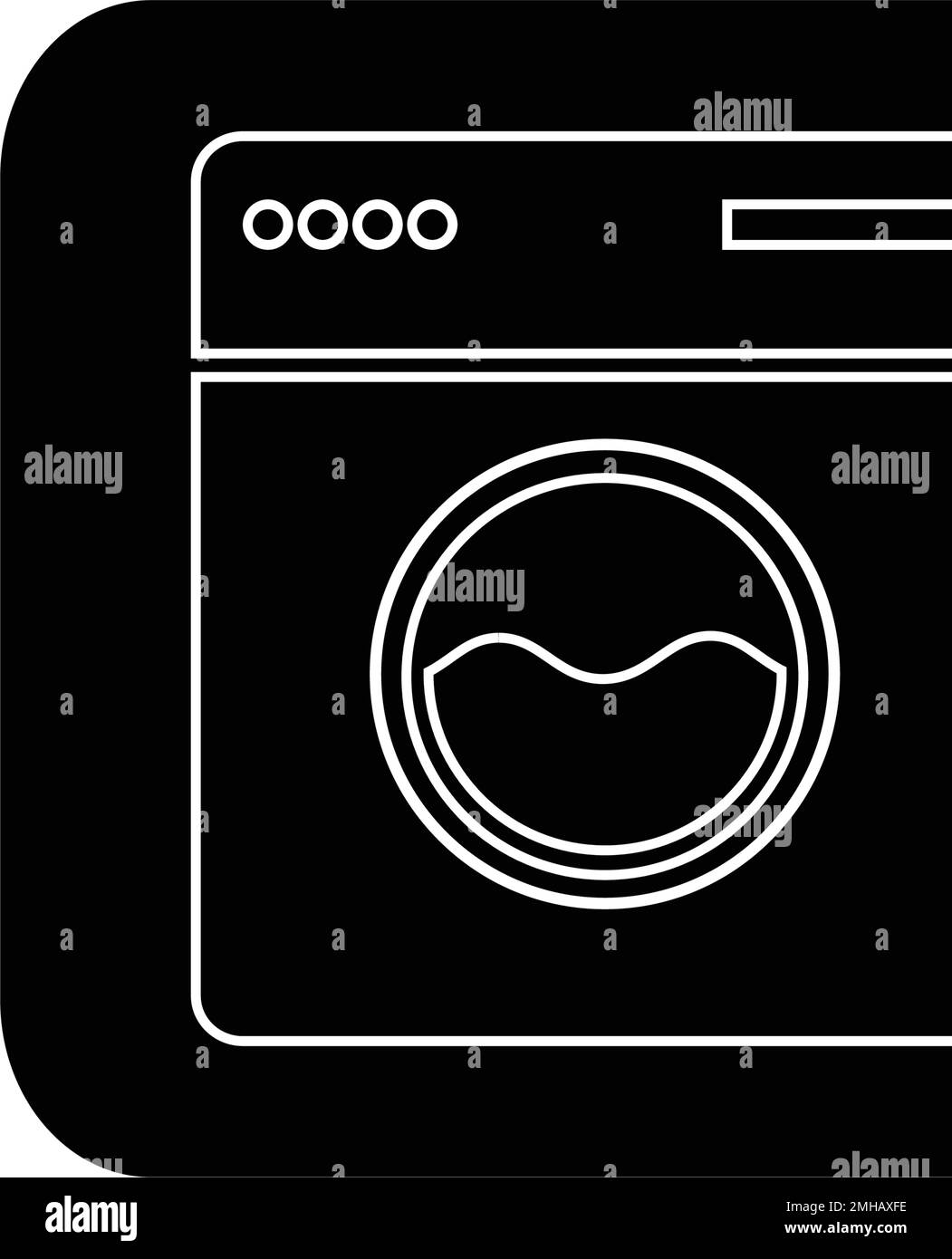 washing machine logo illustration design Stock Vector Image & Art - Alamy