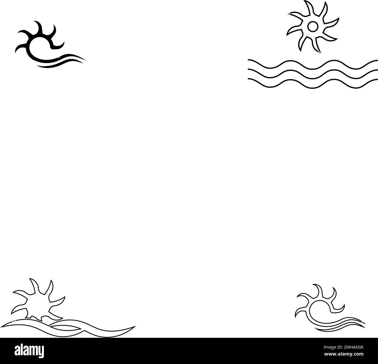 water wheel logo vektor template Stock Vector Image & Art - Alamy