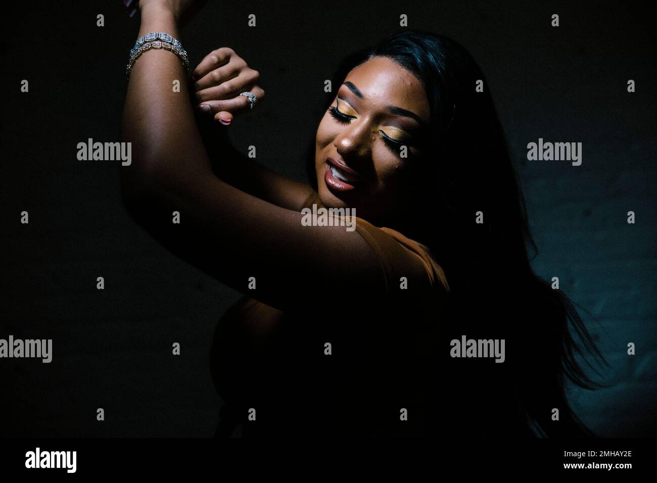 This Nov. 20, 2019 photo shows singer Megan Thee Stallion during a ...