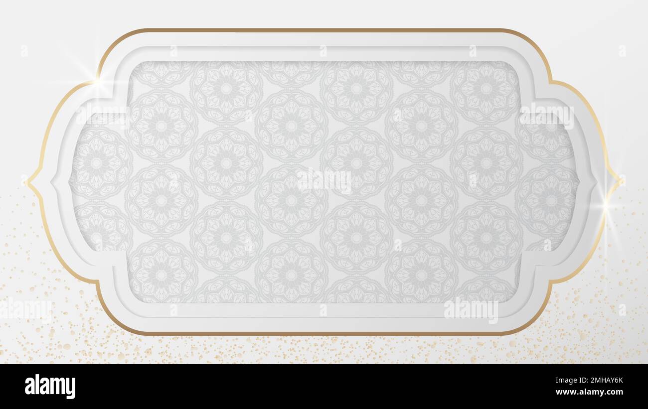 Arabic pattern in shiny Stock Vector Images - Alamy