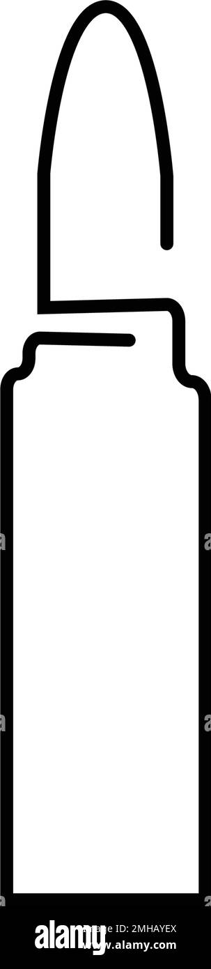 bullet logo stock vektor template Stock Vector Image & Art - Alamy