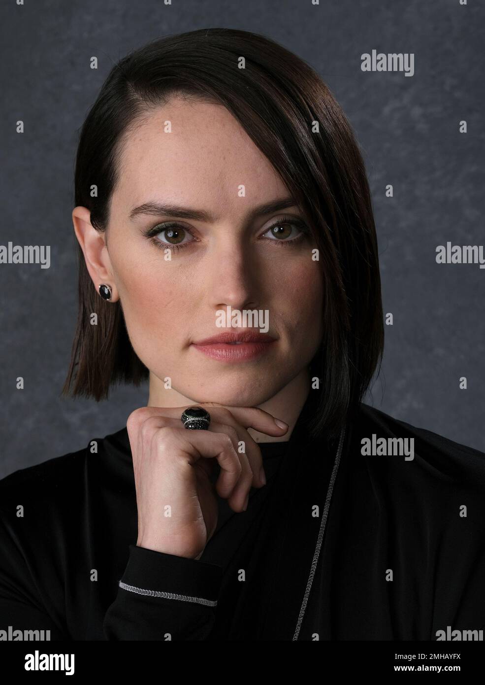 Daisy Ridley poses for a portrait to promote the film "Star Wars: The ...