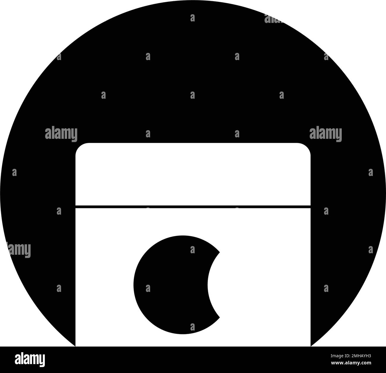 washing machine logo illustration design Stock Vector Image & Art - Alamy