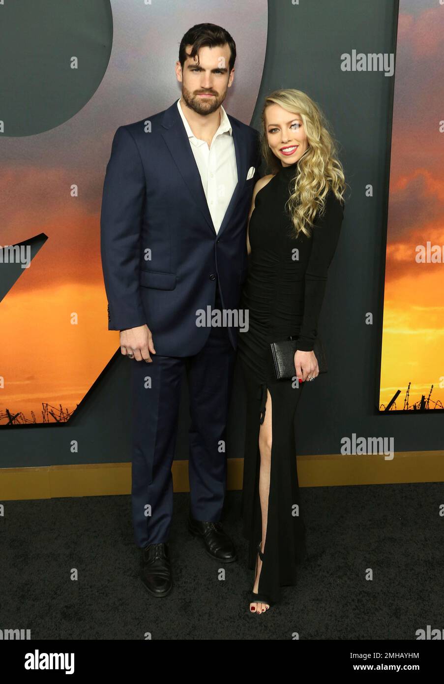 Caleb Alexander Smith, left, and Lindsay McCormick arrive at the Los ...