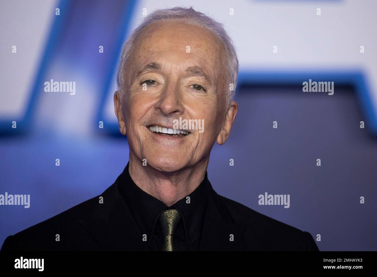 Actor Anthony Daniels poses for photographers upon arrival at the ...