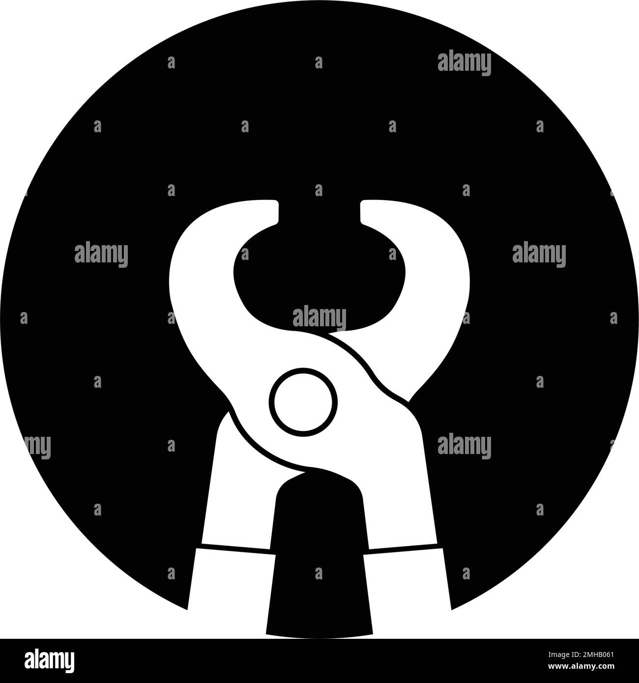 pincers logo stock illustration design.pincers work industry mechanical ...