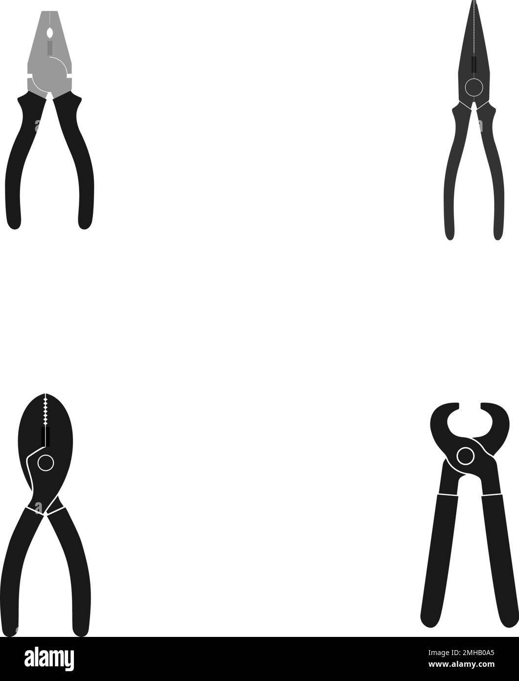 pincers logo stock illustration design.pincers work industry mechanical ...