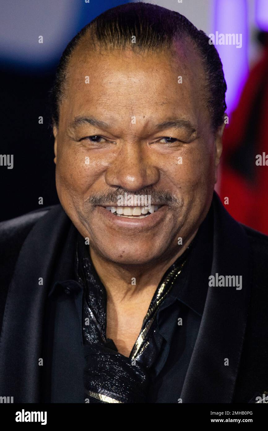 Billy Dee Williams poses for photographers upon arrival at the premiere ...