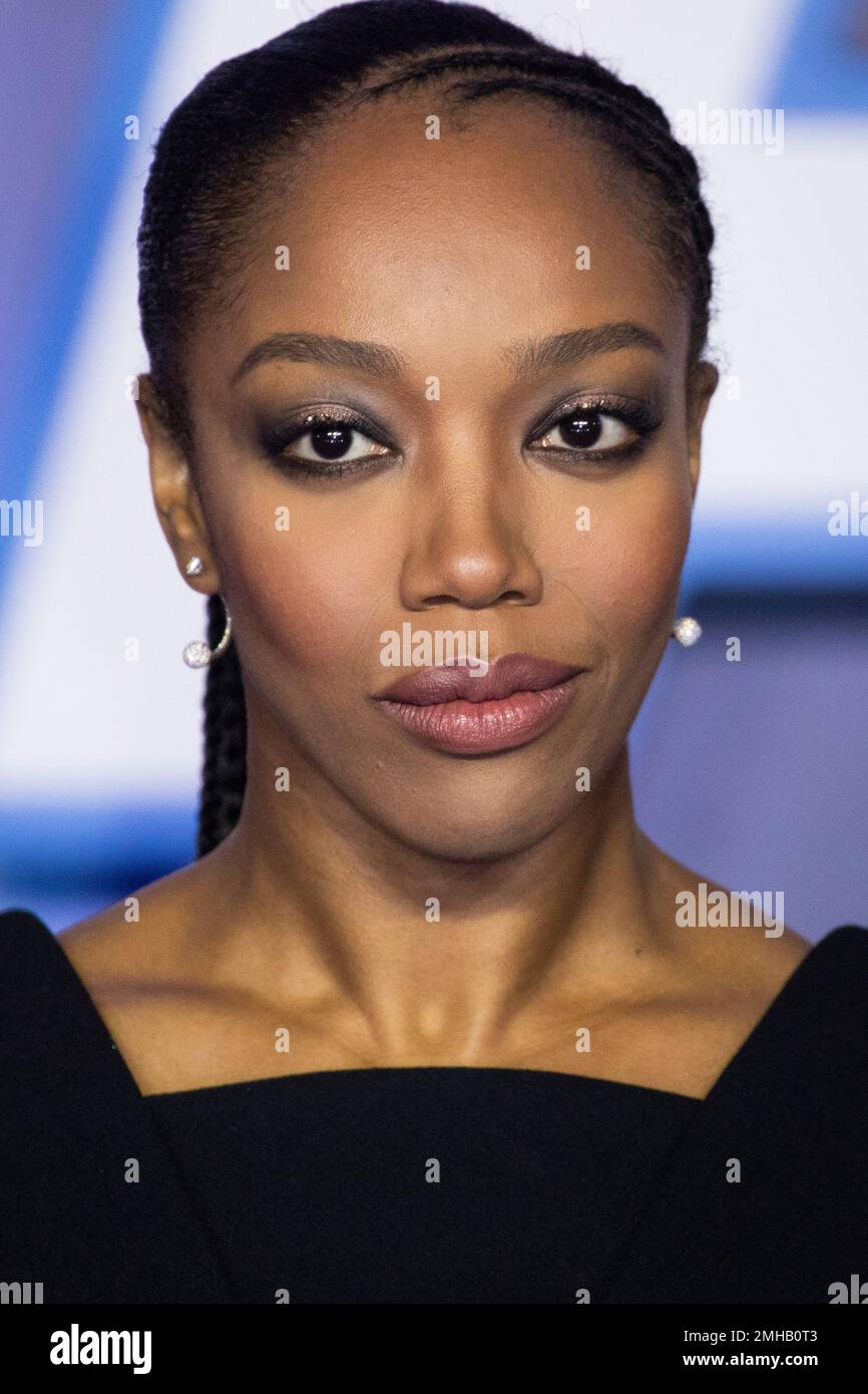 Naomi Ackie poses for photographers upon arrival at the premiere for ...