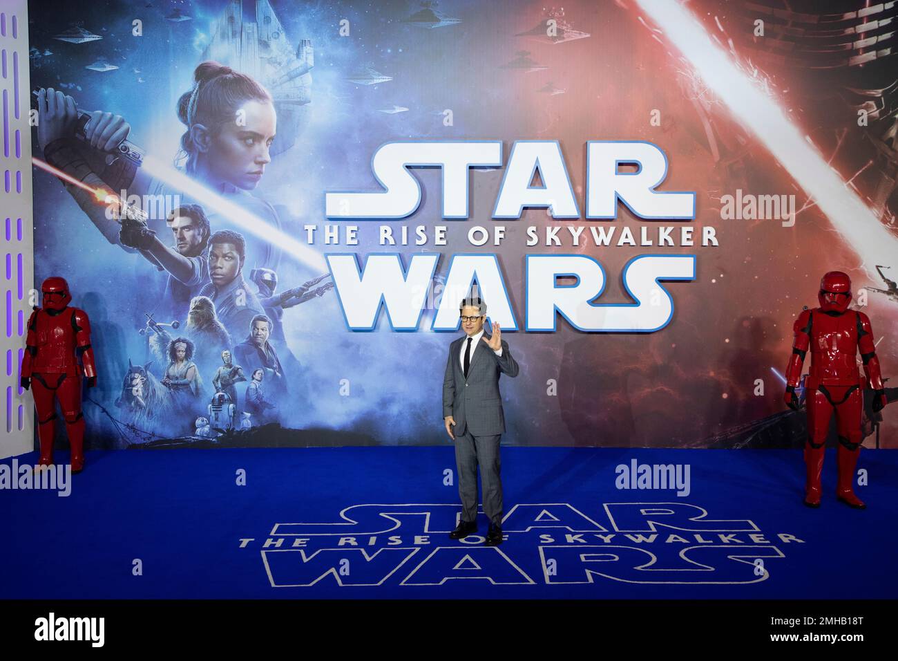 J. J. Abrams poses for photographers upon arrival at the premiere for ...