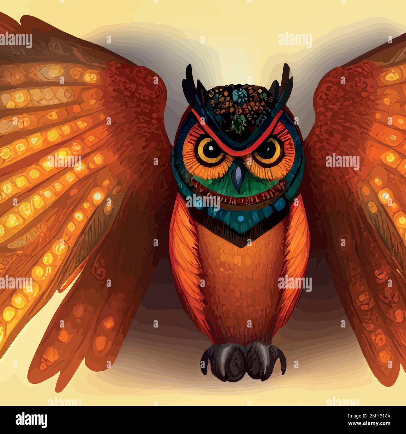 Barn owl fauna Stock Vector Images - Alamy