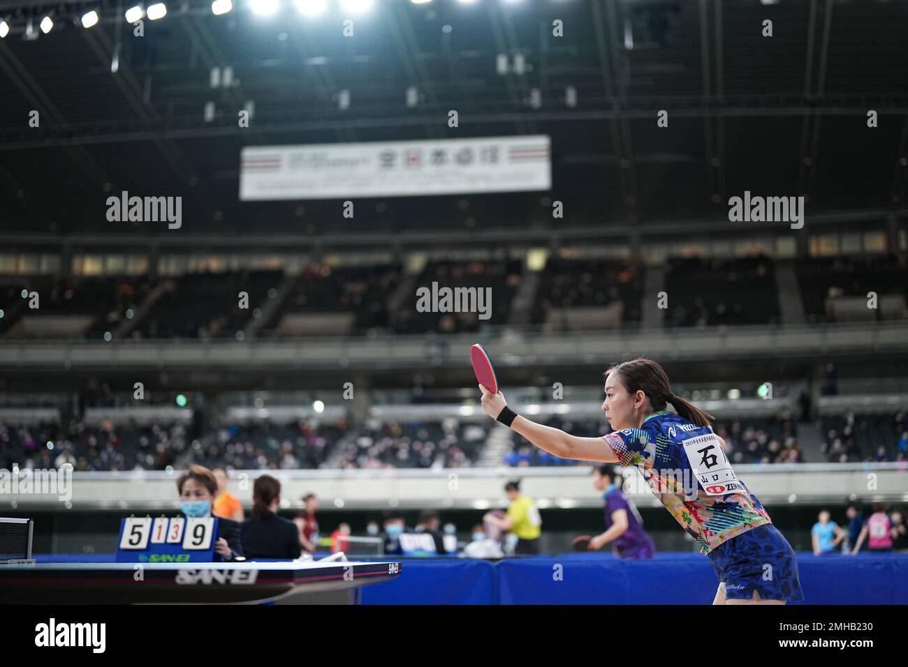 Tokyo, Japan. 26th Jan, 2023. Kasumi Ishikawa Table Tennis : All Japan ...