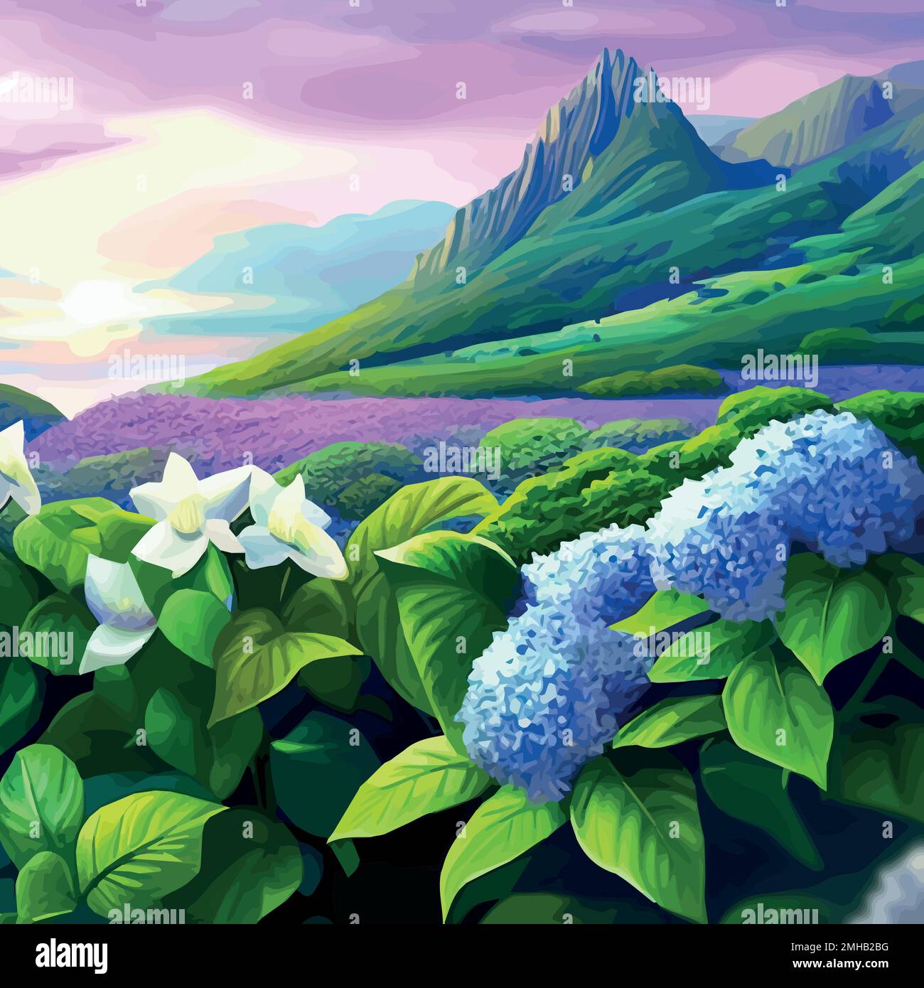 Alpine pass road Stock Vector Images - Alamy