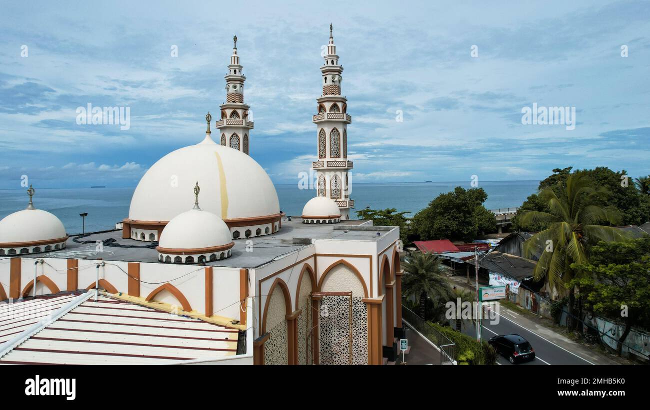 Aerial view mujahidin mosque hi-res stock photography and images - Alamy