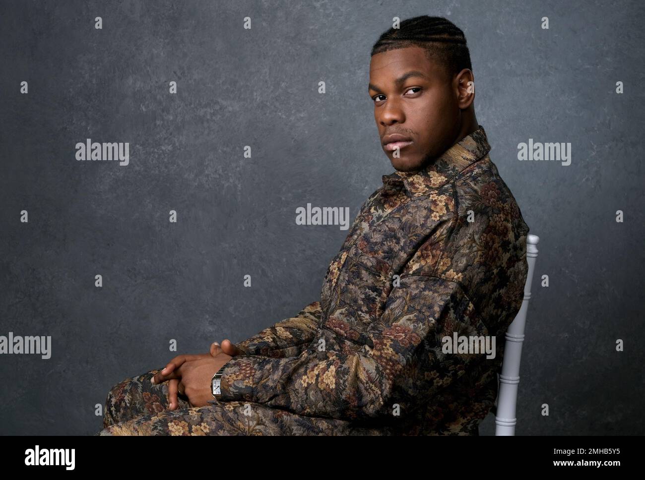 This Sec. 3, 2019 photo shows John Boyega posing for a portrait to ...